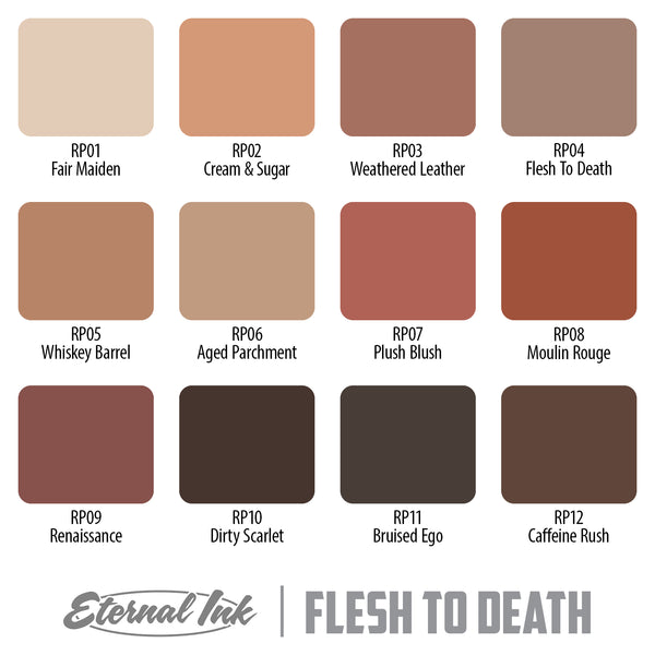Flesh to Death Set-Eternal Ink - Eternal Tattoo Supply