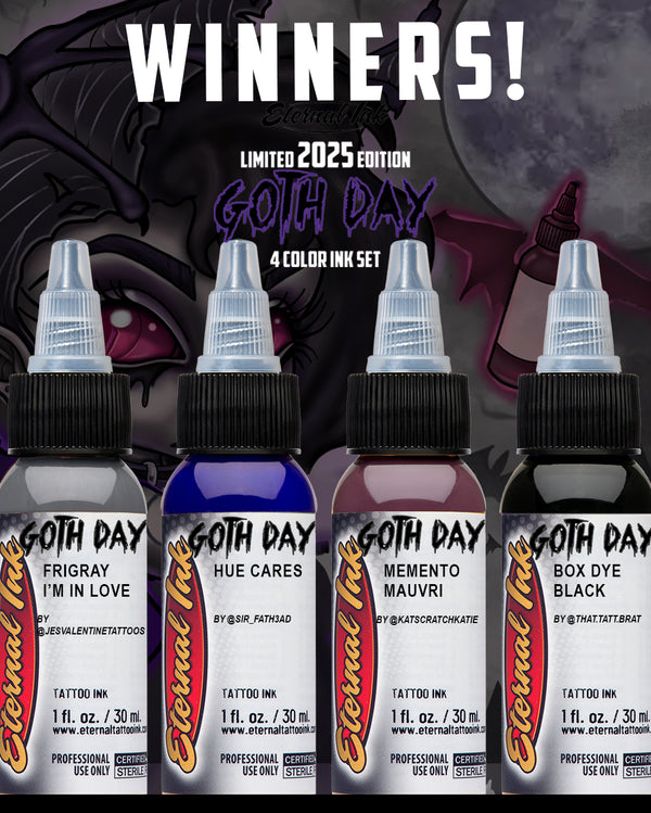 2025 Limited Edition Eternal Ink Goth Day Set - Eternal Tattoo Supply