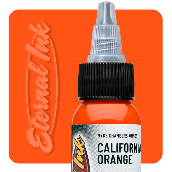 California Orange-Eternal Ink Myke Chambers Series - Eternal Tattoo Supply