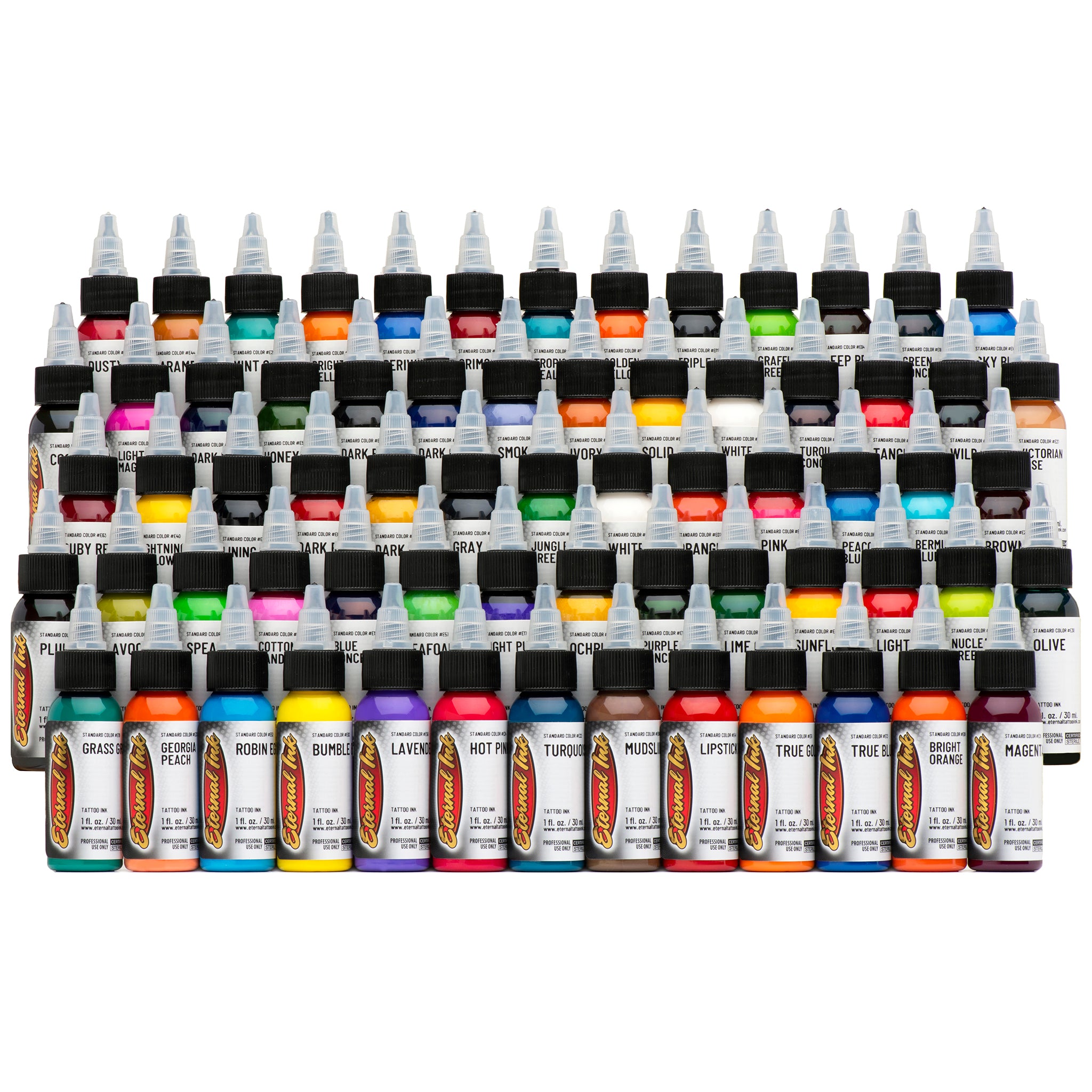 Eternal Ink Standard Colors - Eternal Tattoo Supply